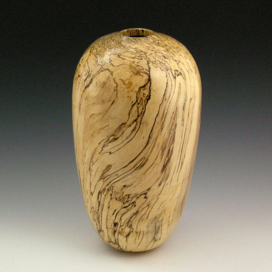 Spalted Maple Vessel - Andy DiPietro's Sculptures