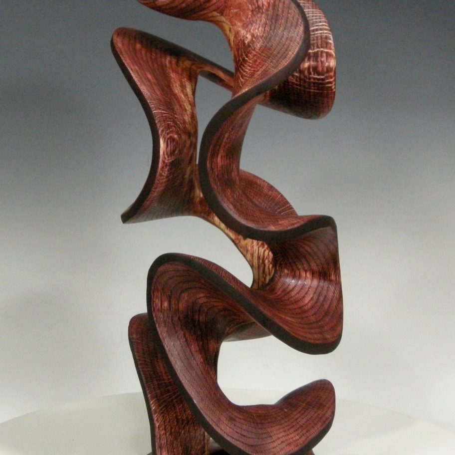 Burgundy Twist - Andy DiPietro's Sculptures