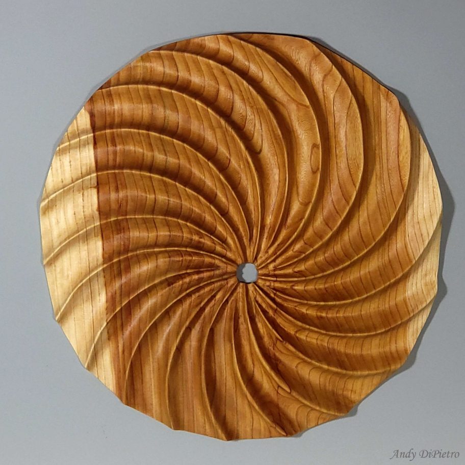 Spiraled Sycamore - Andy DiPietro's Sculptures